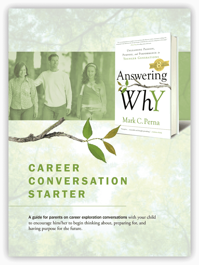 Answering Why Book - Mark C. Perna - Generational Expert, Keynote ...